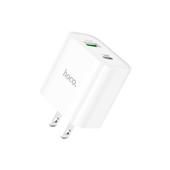 HOCO หัวชาร์จแปลงหูฟัง รุ่น LS26 - Silver - ThaiPick