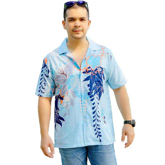 CHALEE เสื้อฮาวาย ลายนก | AllOnline
