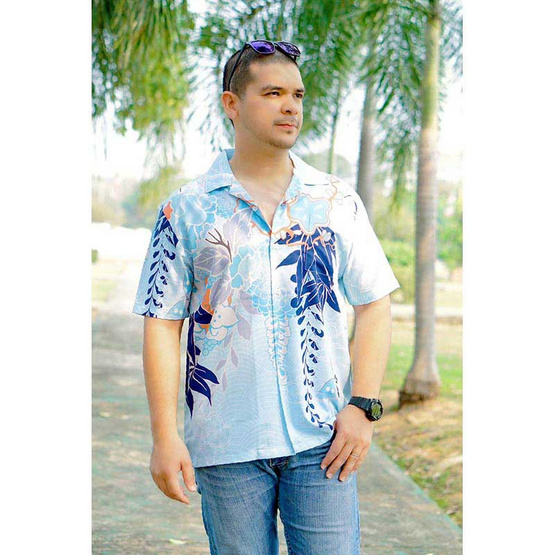 CHALEE เสื้อฮาวาย ลายนก | AllOnline