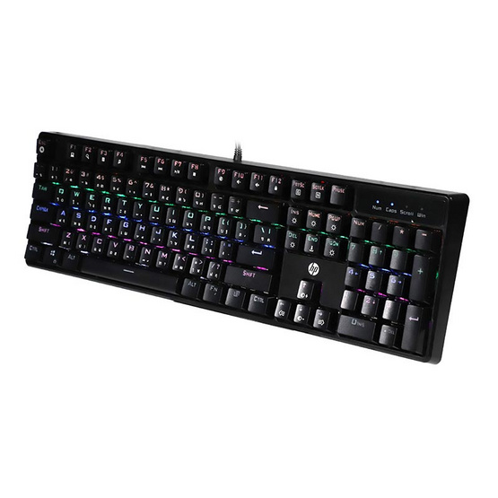 HP คีย์บอร์ดเกม Mechanical Black Switch GK320 | AllOnline