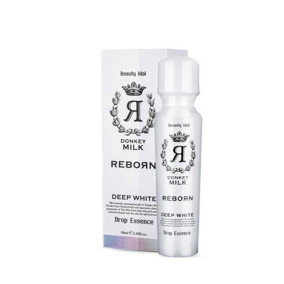 Beauty Idol เอสเซ้นซ์บำรุงผิวหน้า Donkey Milk Reborn Drop Essence 50 มล. | AllOnline