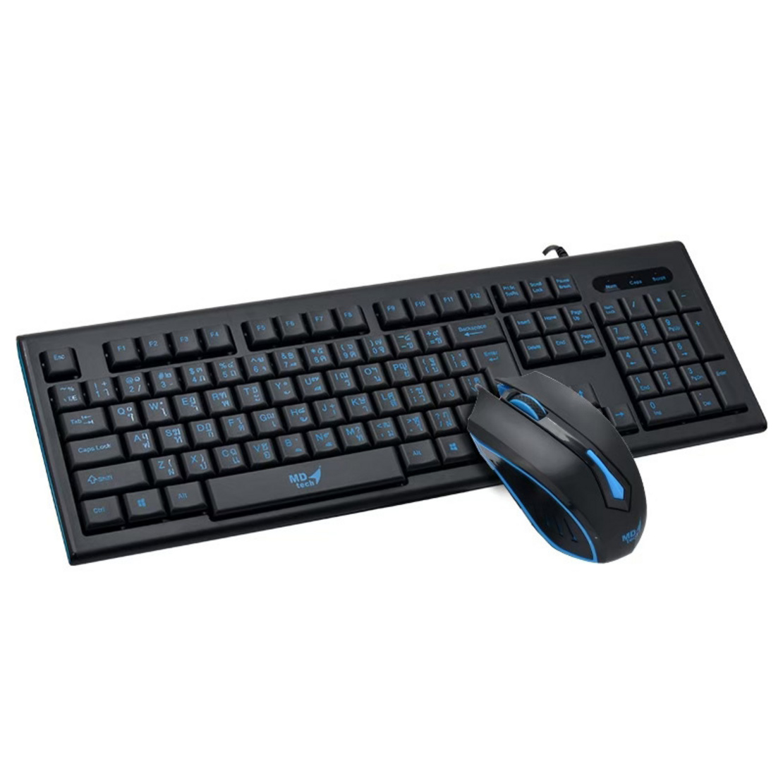 MD-TECH Combo Set Keyboard & Mouse USB K16+61 | AllOnline