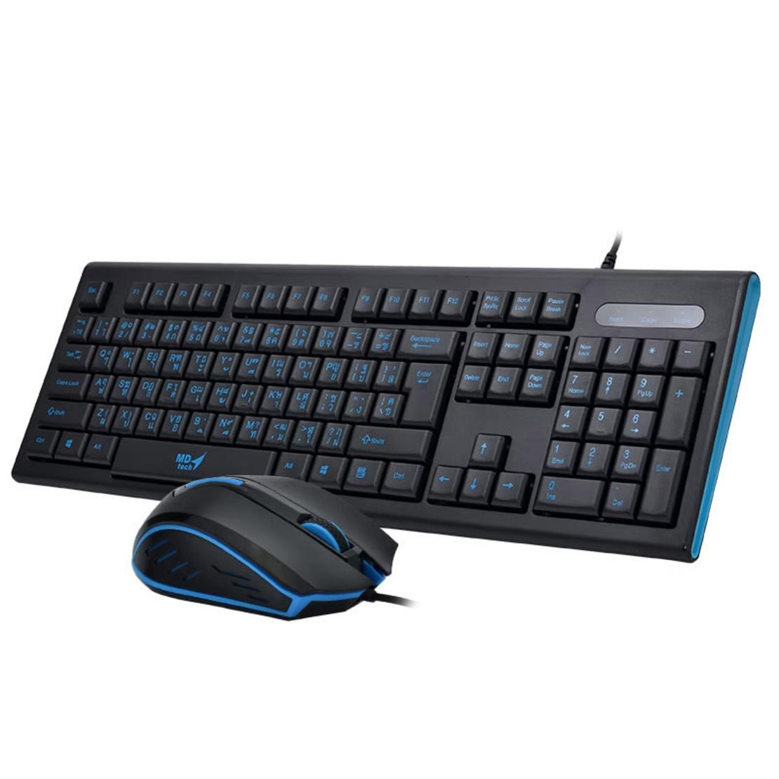 MD-TECH Combo Set Keyboard & Mouse USB K16+61 | AllOnline