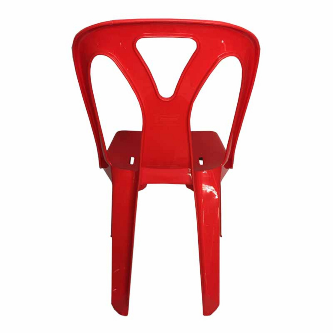 Srithai Superware เก้าอี้มีพนักพิงรุ่น CH-58 สีแดง | AllOnline