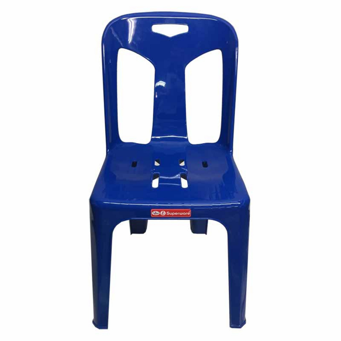 Srithai Superware เก้าอี้มีพนักพิงรุ่น CH-59 สีน้ำเงิน | AllOnline