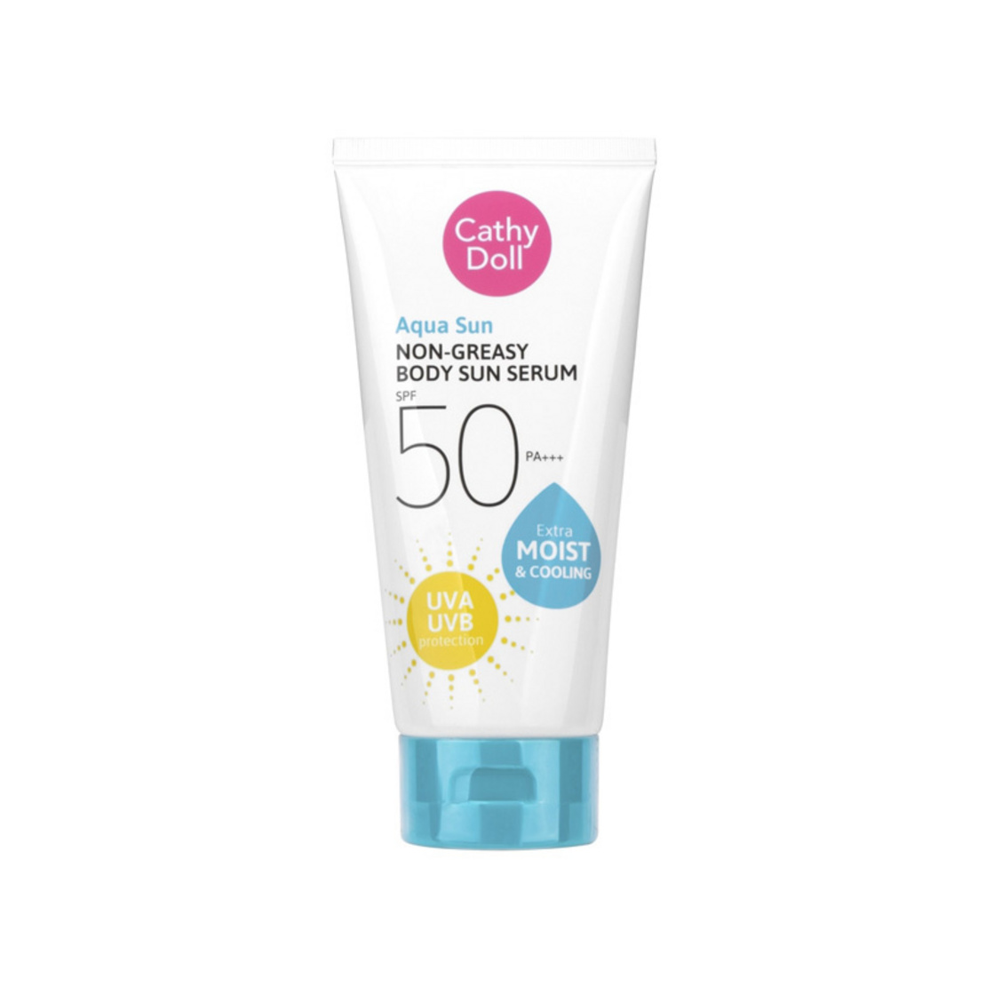 Cathy Doll อควาซันนอนเกรซี่บอดี้ซันเซรั่ม SPF50 PA+++ 50 มล. | AllOnline