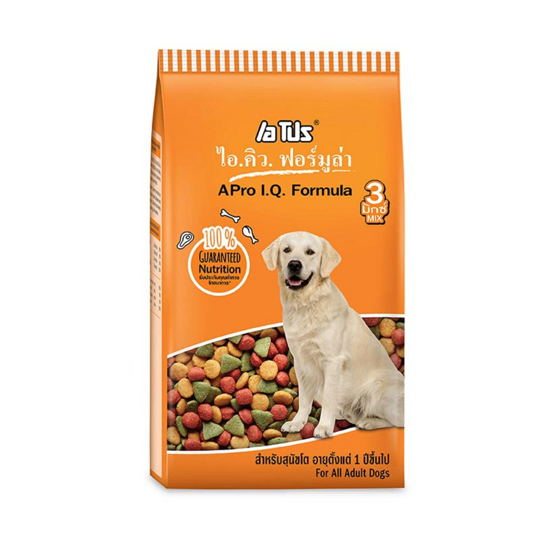 Apro IQ Formula อาหารสุนัข 3 มิกซ์ ขนาด 10 กก. | AllOnline