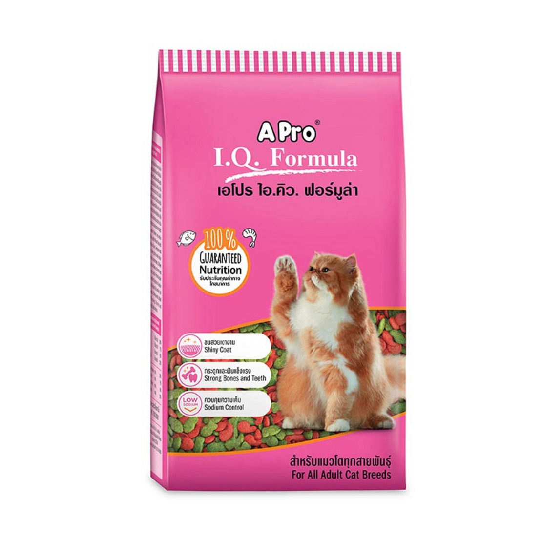 Apro IQ Formula อาหารแมว 2 มิกซ์ ขนาด 8 กก. | AllOnline
