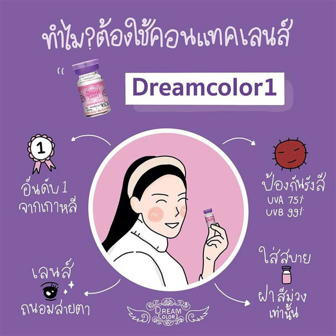 คอนแทคเลนส์ Dream Color Mini Milan | AllOnline