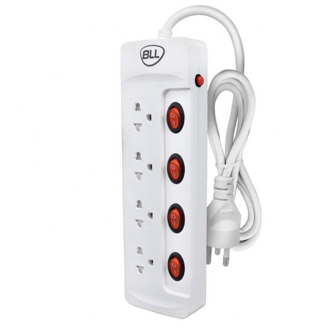 BLL รางปลั๊กไฟ 4 ช่อง 4 สวิตซ์ สาย 3 เมตร รุ่น Q99 | AllOnline