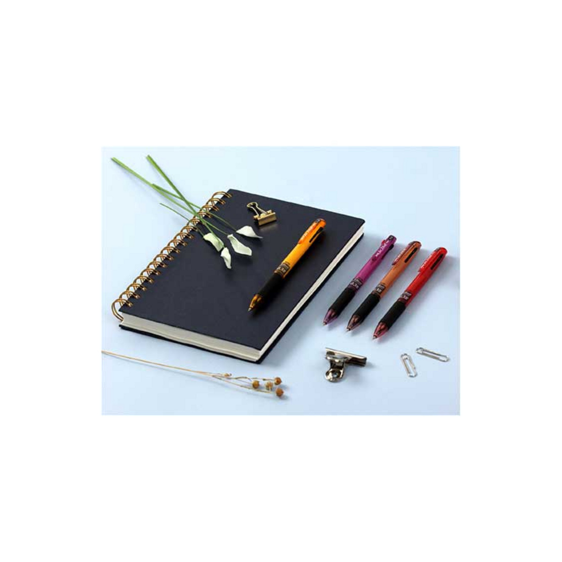 JAVA ปากกาลูกลื่น 3 ระบบ Jet3Ball 0.38mm. Purple ด้ามสีม่วง | AllOnline