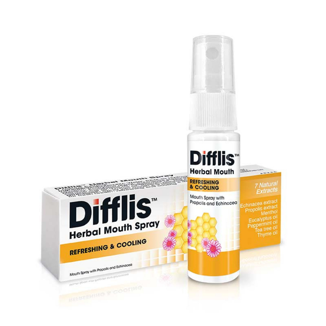 Difflis เฮอร์เบิ้ล เม้าท์ สเปรย์ 15 มล. | AllOnline
