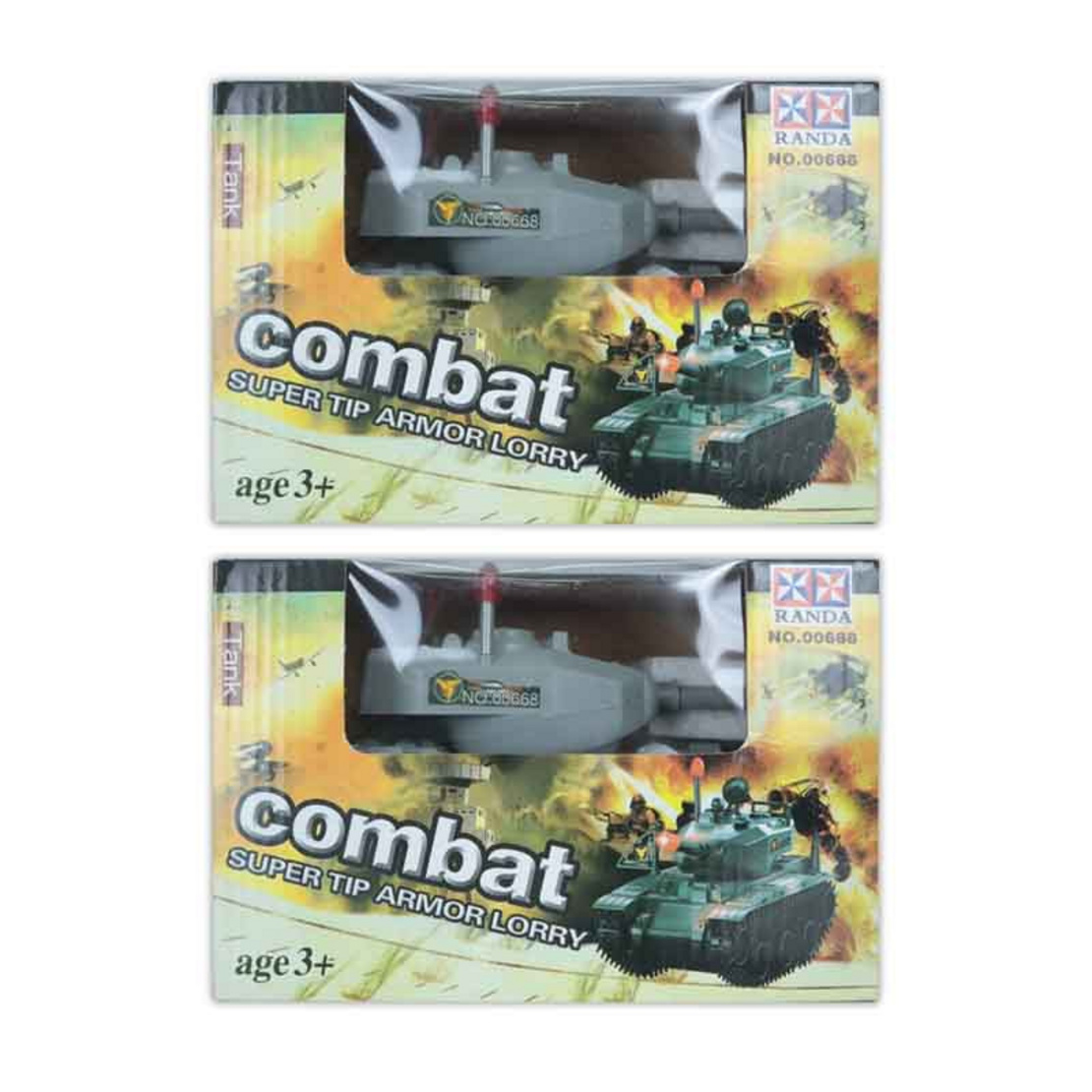 Rsiam Toys รถถังใช้ถ่านมีเสียงมีไฟ 668 (1 คัน) | AllOnline