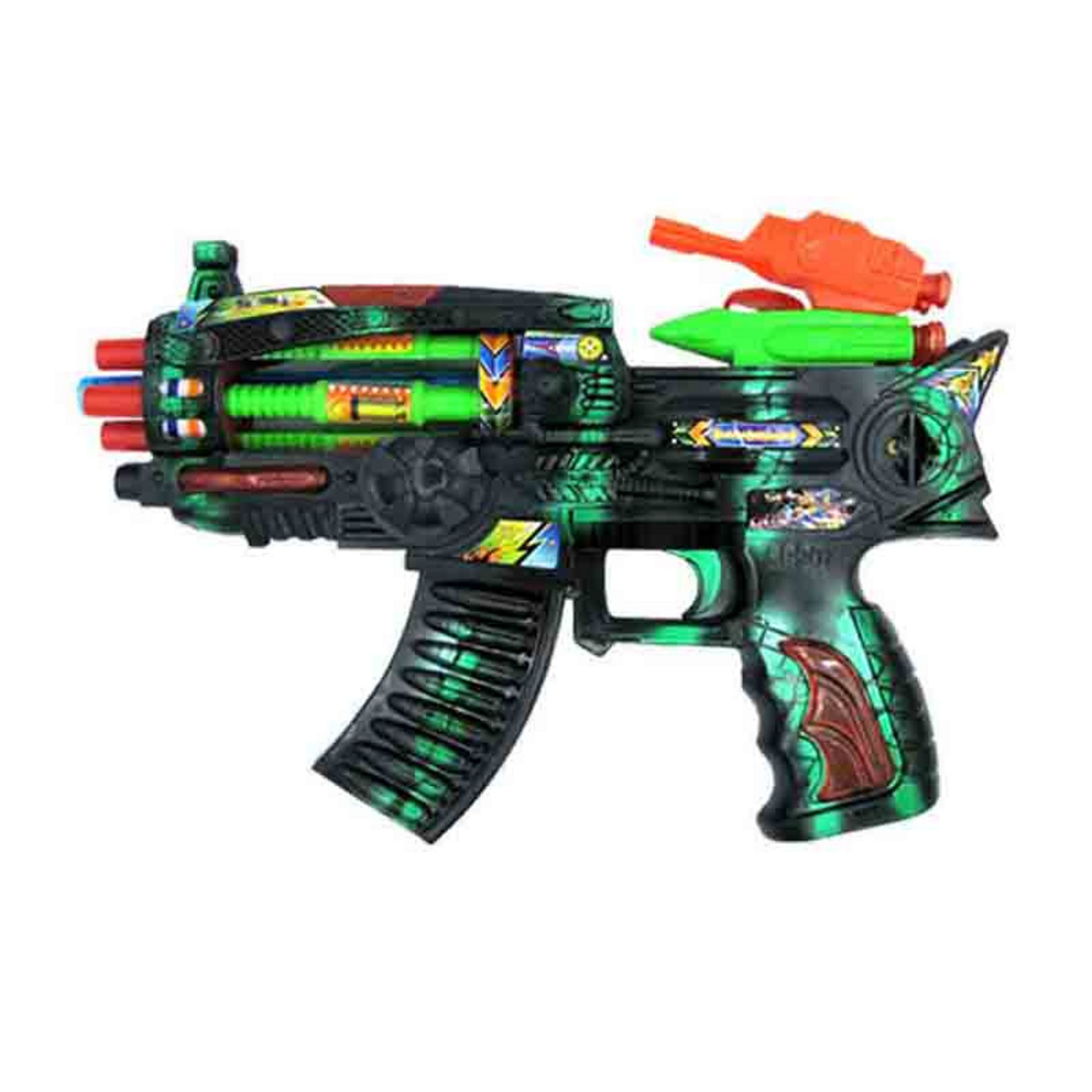 SR TOY ปืนเลเซอร์มีเสียง 907 แถมถ่าน B209 (1 กระบอก) คละสี | AllOnline