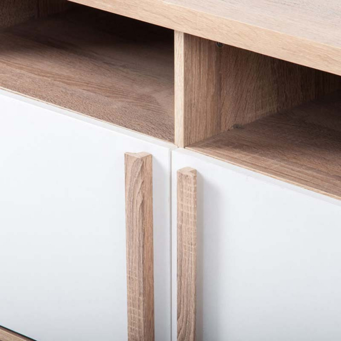 NARN-NARN ตู้วางทีวี ชั้นวางทีวี ขนาด 180 ซม. วางทีวี 80 นิ้วได้ รุ่น ...