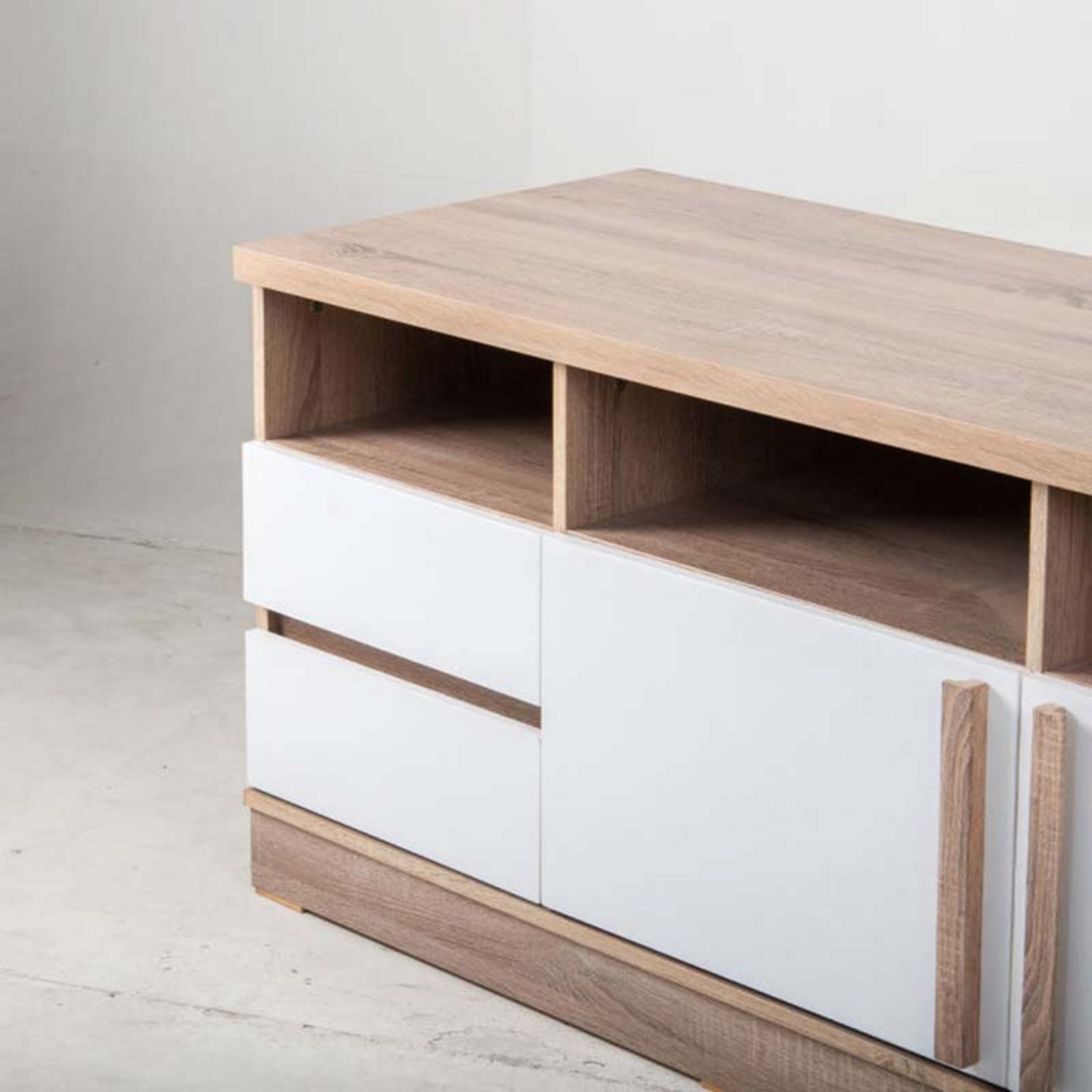 NARN-NARN ตู้วางทีวี ชั้นวางทีวี ขนาด 180 ซม. วางทีวี 80 นิ้วได้ รุ่น ...