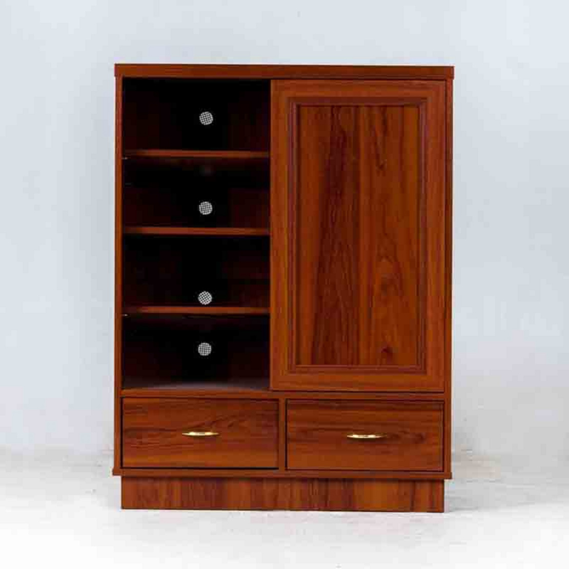 NARN-NARN ตู้รองเท้า บานเลื่อน+ลิ้นชัก รุ่น G356 | AllOnline