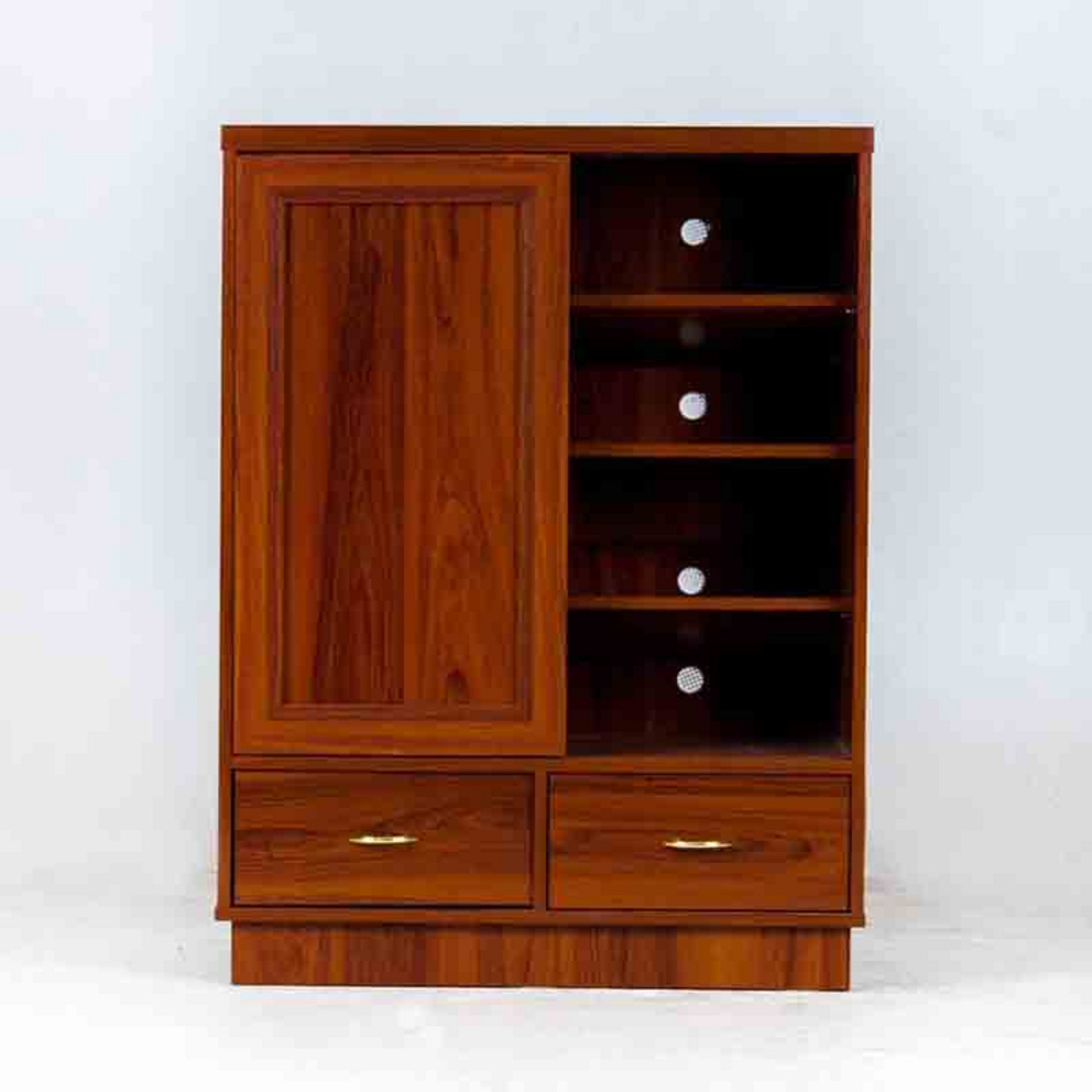 NARN-NARN ตู้รองเท้า บานเลื่อน+ลิ้นชัก รุ่น G356 | AllOnline