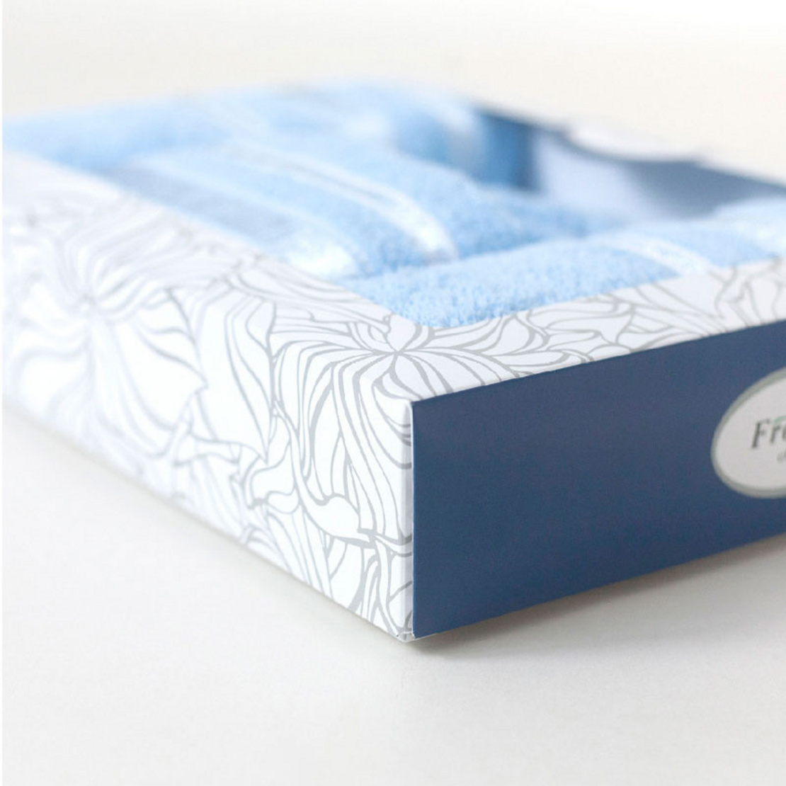 Frolina ชุดของขวัญ ผ้าขนหนูเช็ดผมและเช็ดตัว ขนาด 15x30+30x60 นิ้ว รุ่น ...