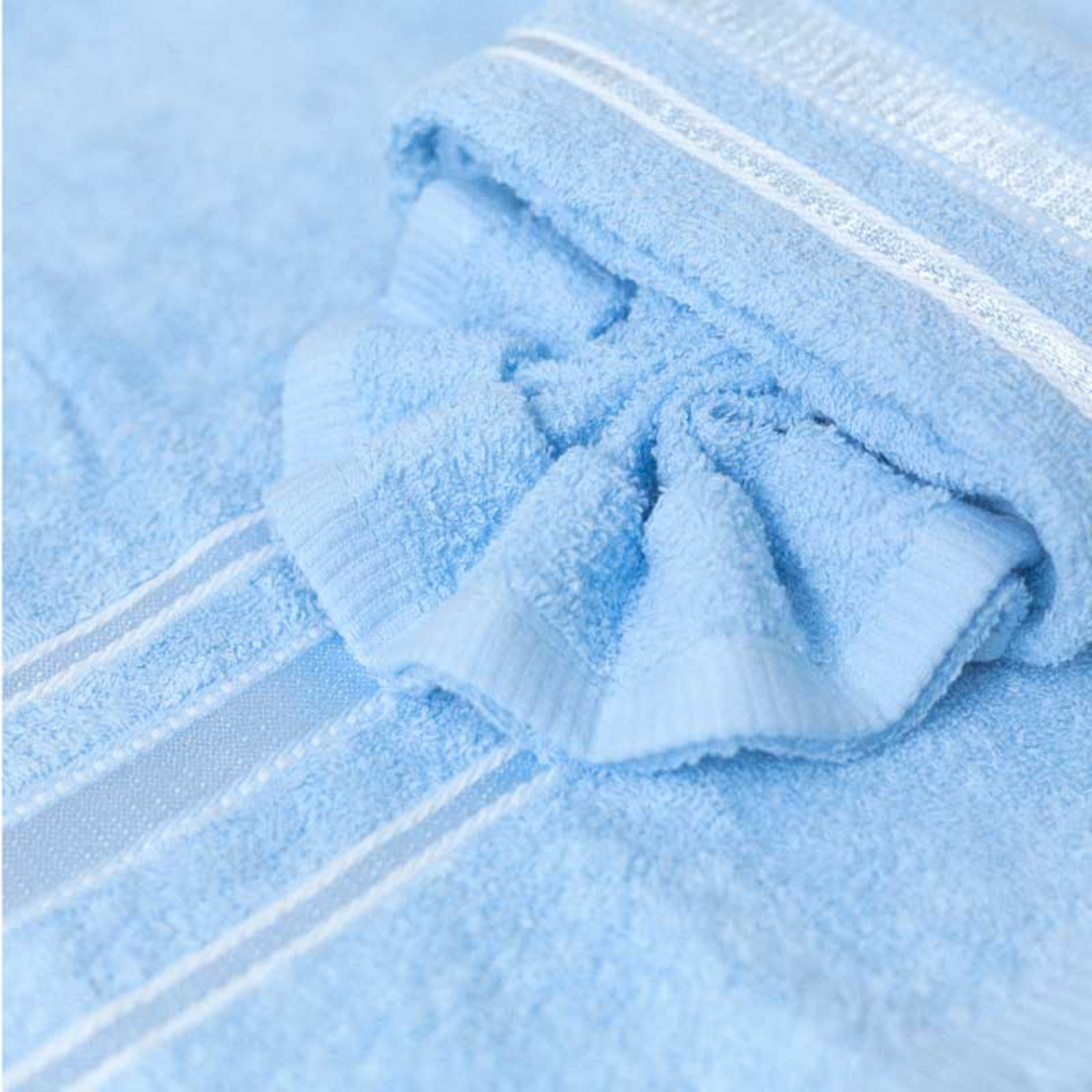 Frolina ชุดของขวัญ ผ้าขนหนูเช็ดผมและเช็ดตัว ขนาด 15x30+30x60 นิ้ว รุ่น ...