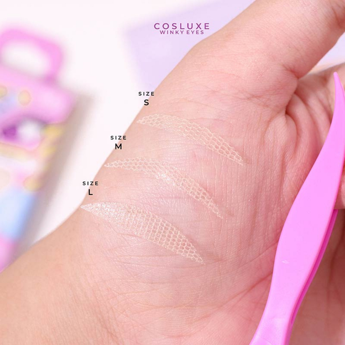 COSLUXE เทปติดตาสองชั้น WINKY EYES - LACY DOUBLE EYELIDS TAPE 36 คู่ ...