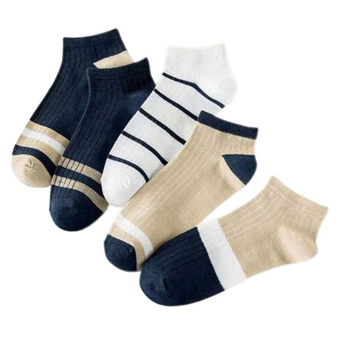 CC SOCK ถุงเท้าสีพื้น W7 แพ็ก 5 คู่ | AllOnline