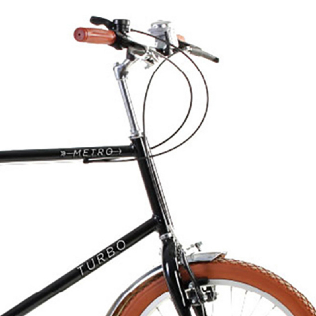 Turbo Bicycle จักรยาน รุ่น 20 นิ้ว เมโทร สีดำ | AllOnline