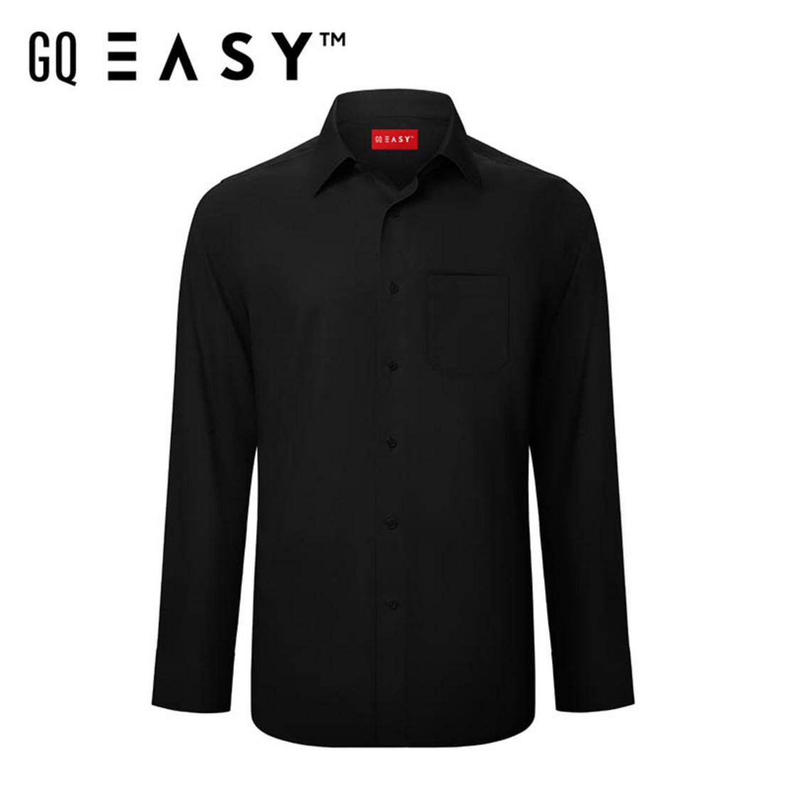 GQ Easy เสื้อเชิ้ต สีดำ รุ่น classic | AllOnline