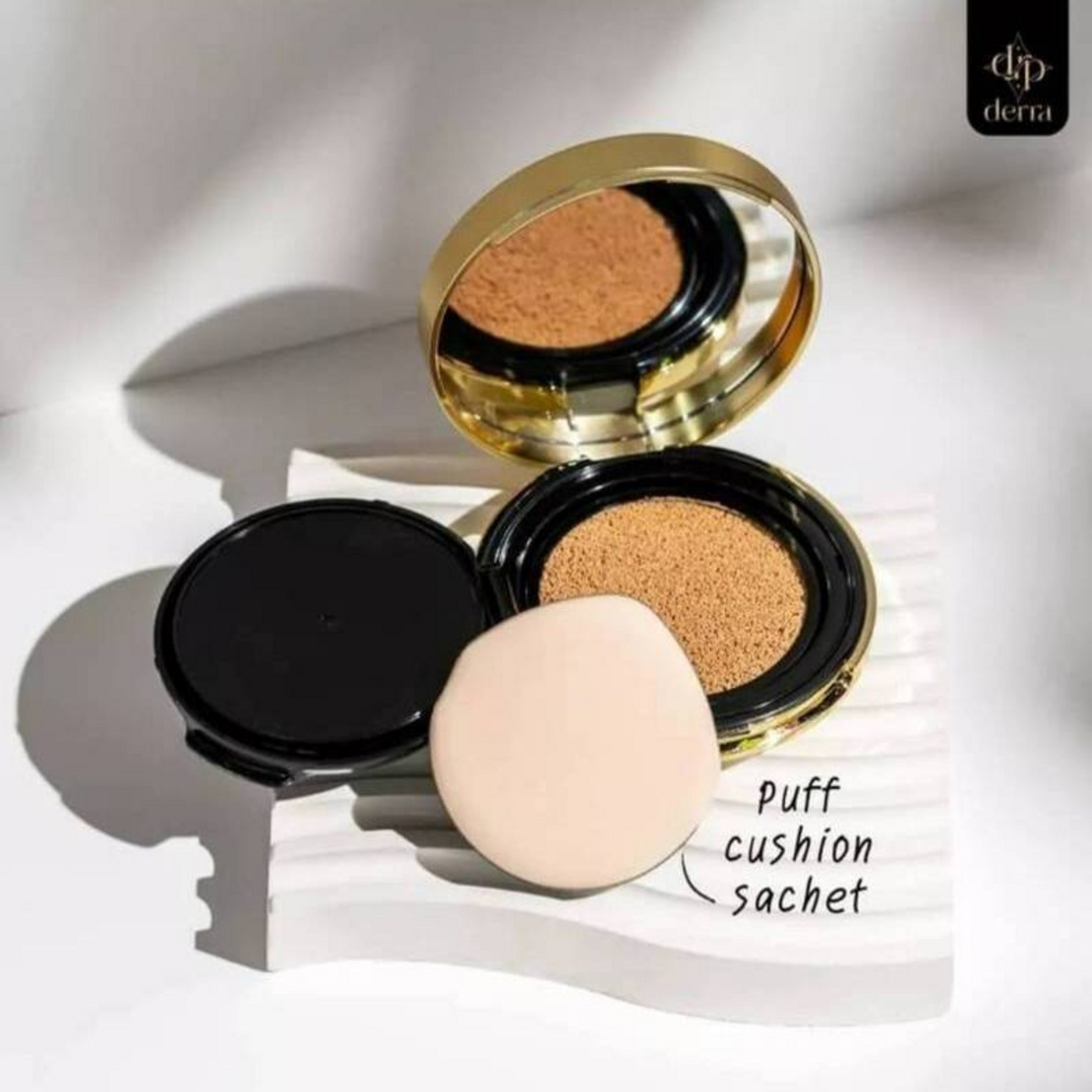 Derra คูชชั่น glowy & coverskin SPF25 PA+++ 10 กรัม | AllOnline