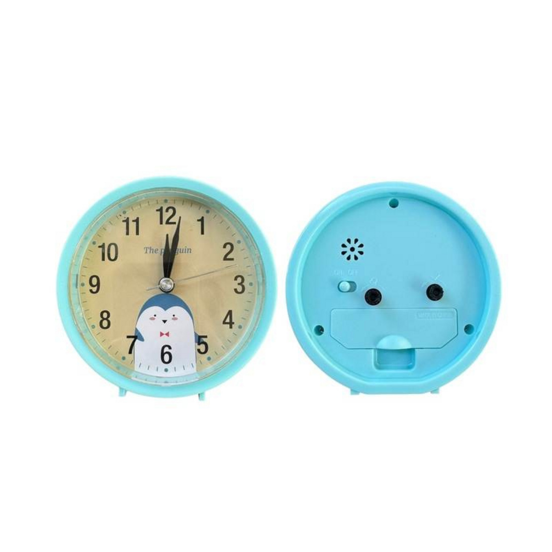 Korea Me นาฬิกาปลุก Penguin Blue | AllOnline