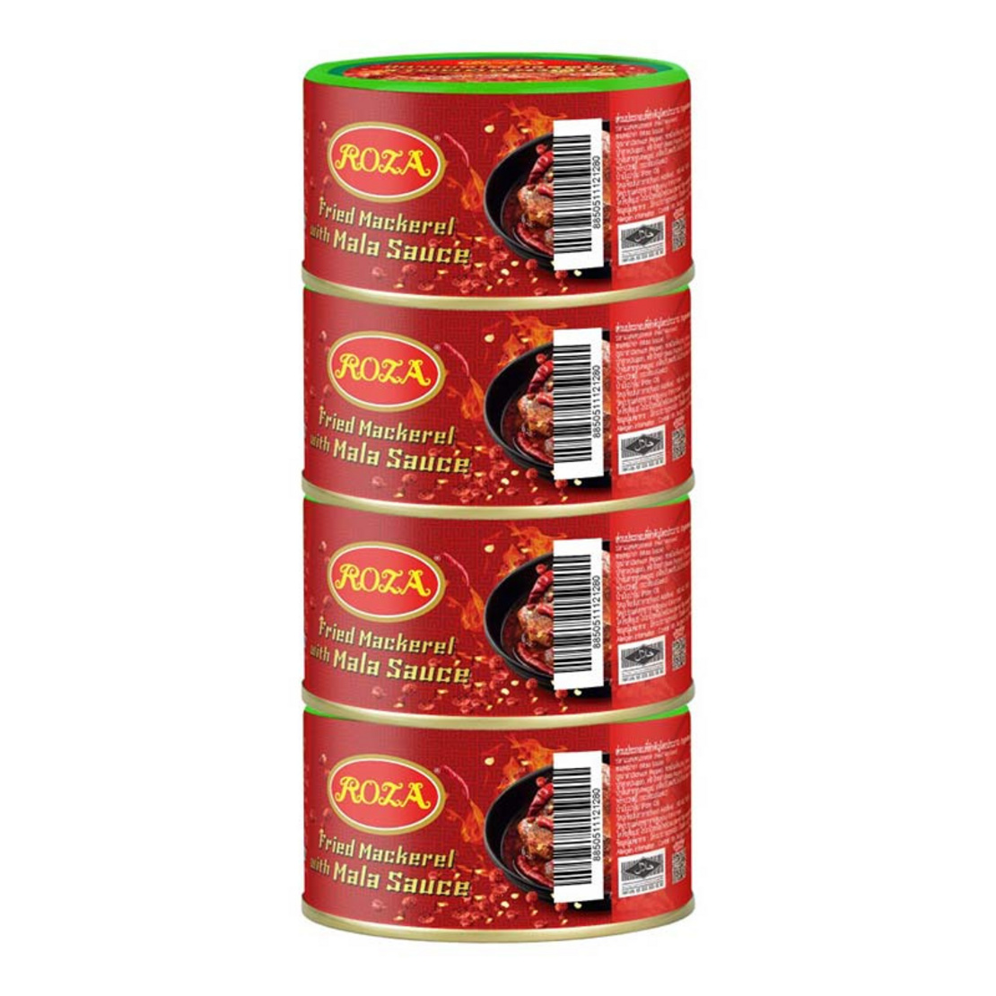 โรซ่า ปลาแมคเคอเรลทอดราดซอสหม่าล่า 150 กรัม (แพ็ก 4 ชิ้น) | AllOnline