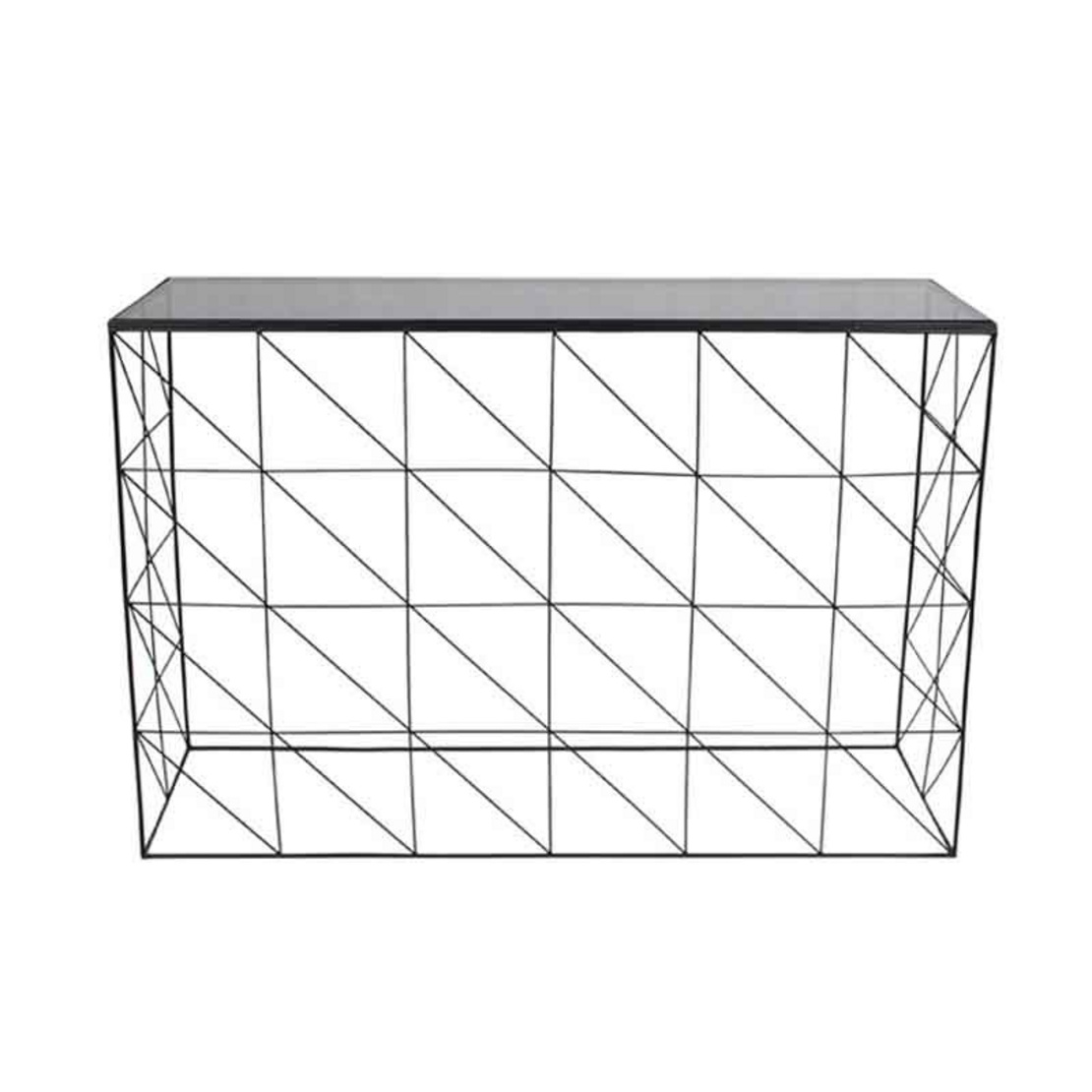 Rina Hey โต๊ะคอนโซล SVIZRA/120 สีดำ | AllOnline