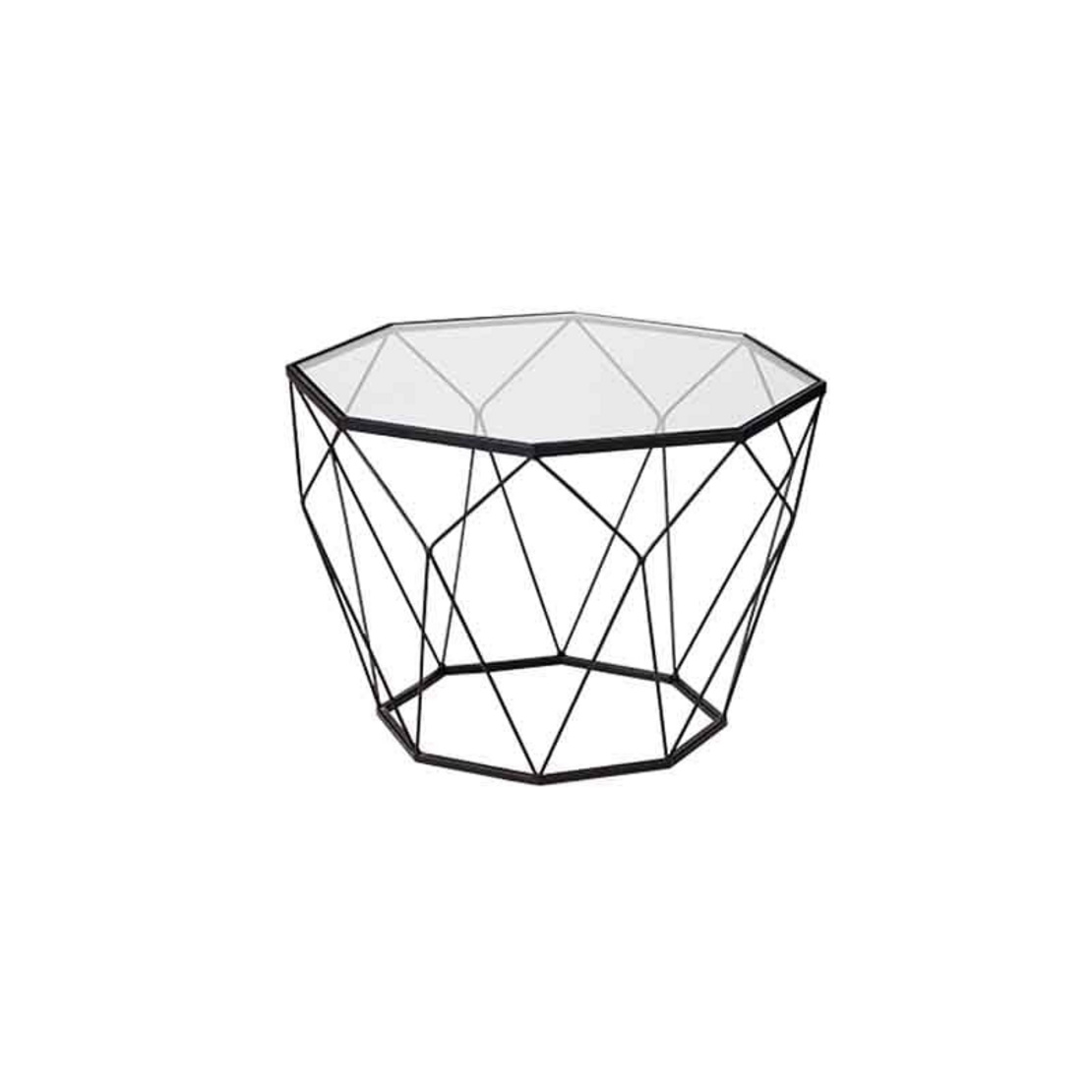 Rina Hey โต๊ะกลาง LAMBO/56 สีดำ | AllOnline