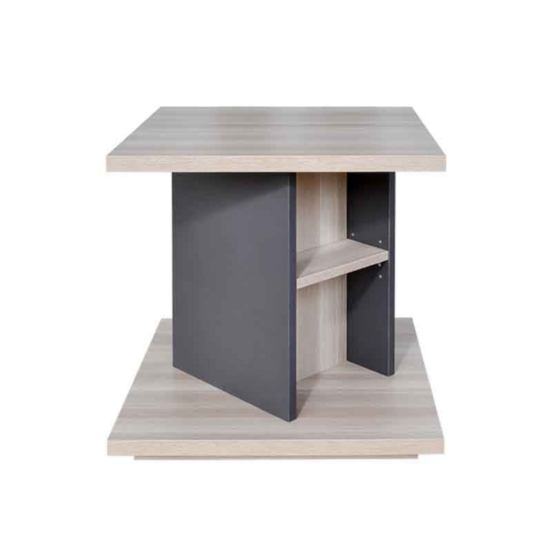 Rina Hey โต๊ะข้าง AESOP/50 สีธรรมชาติ/เทาเข้ม | AllOnline