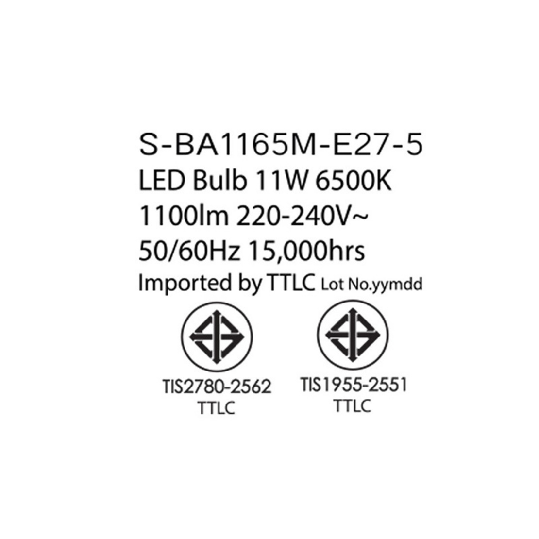 หลอดไฟ LED Bulb 11W daylight (PACK 6) | AllOnline