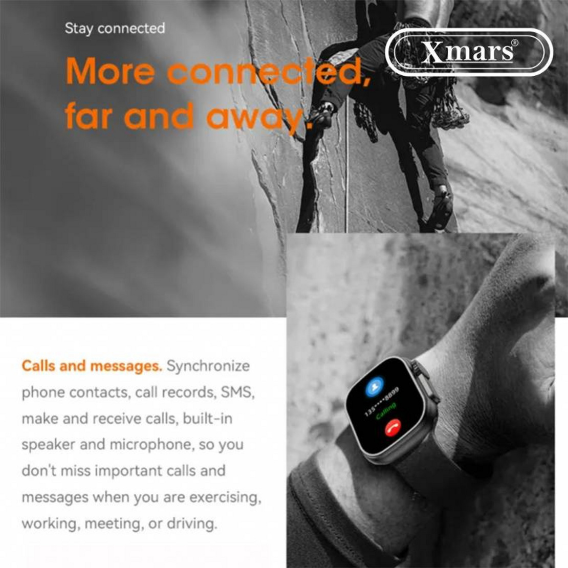 Xmars นาฬิกาอัจฉริยะ รุ่น HW-01 | AllOnline