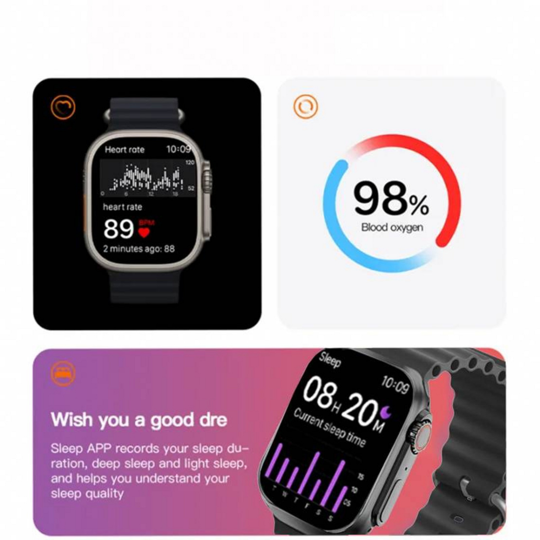 Xmars นาฬิกาอัจฉริยะ รุ่น HW-01 | AllOnline