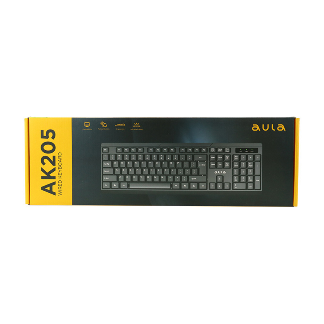 Aula คีย์บอร์ด AK205 | AllOnline