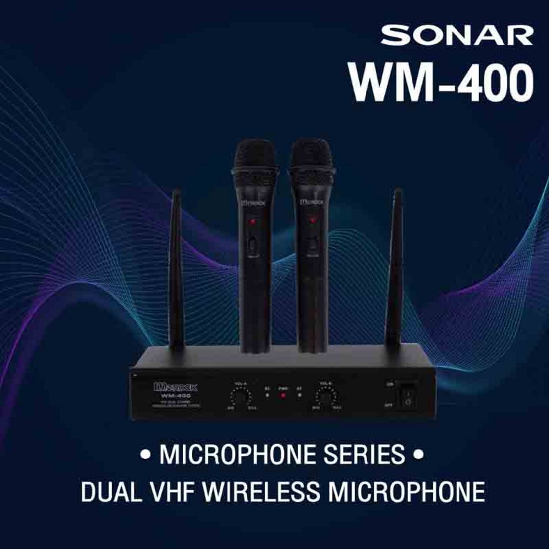 Sonar ไมโครโฟนคาราโอเกะ รุ่น WM-400 | AllOnline