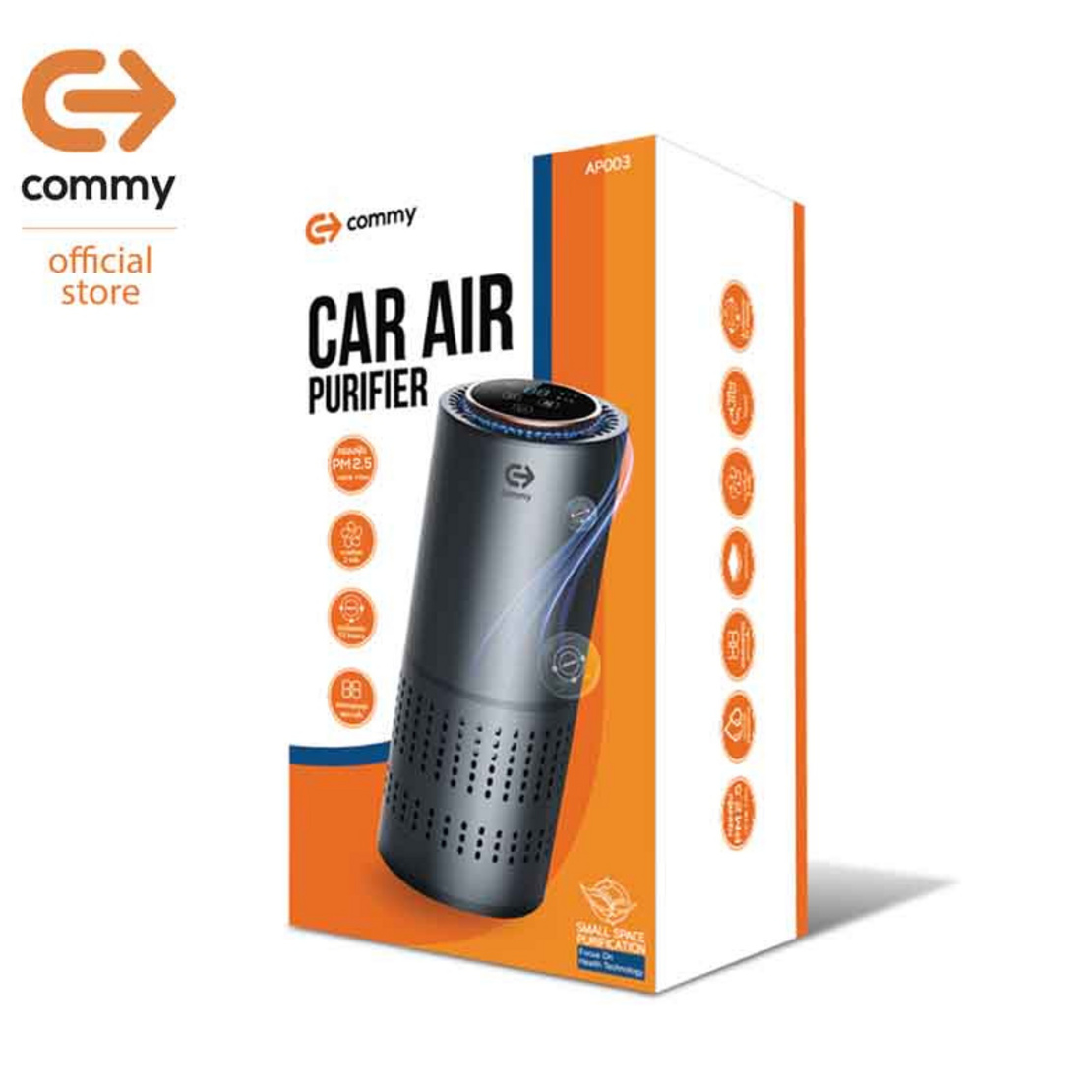 COMMY เครื่องฟอกอากาศในรถยนต์ AP003 | AllOnline