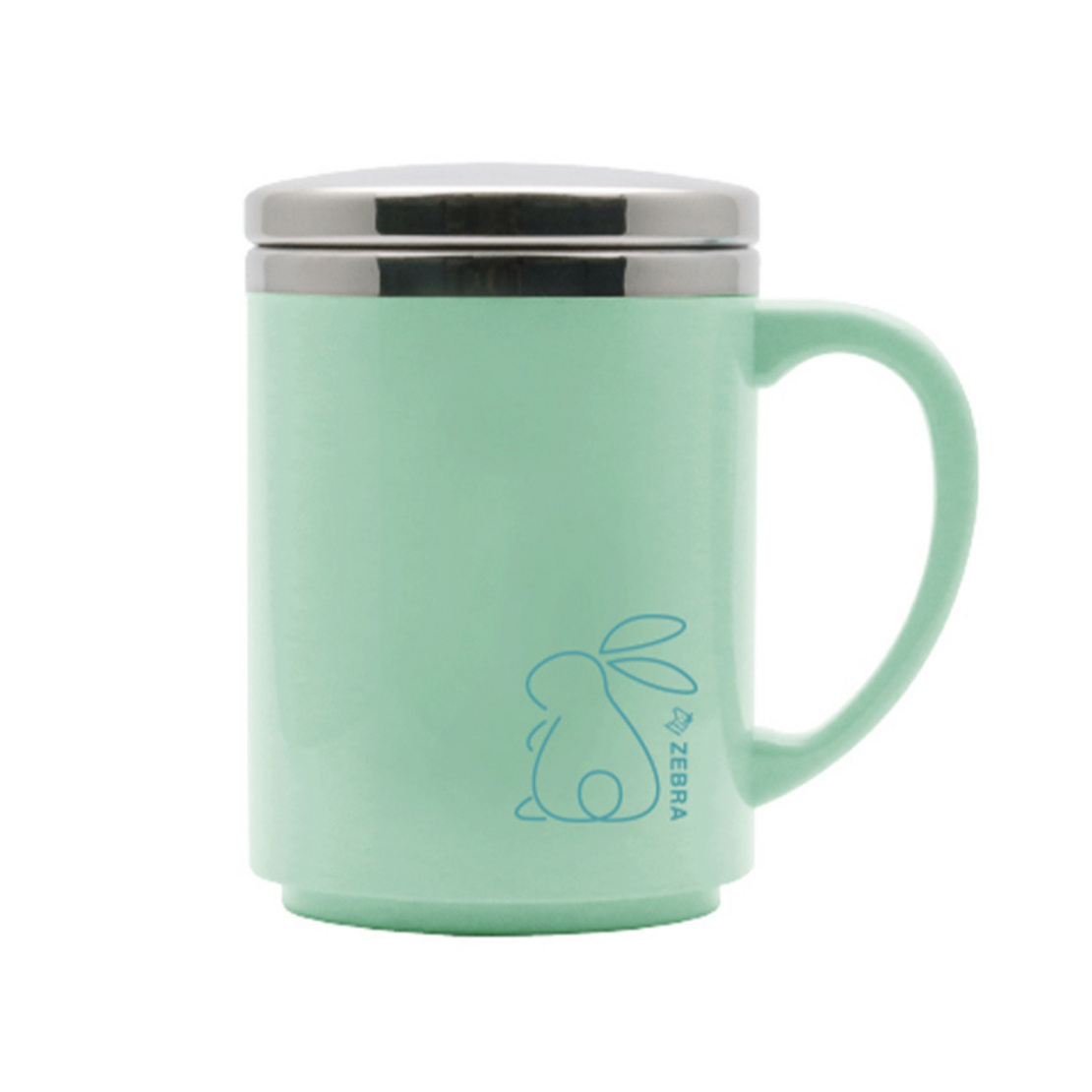 Zebra ถ้วยน้ำ2ชั้น Prima Ivสีเขียว Tammy (Rabbit) | AllOnline