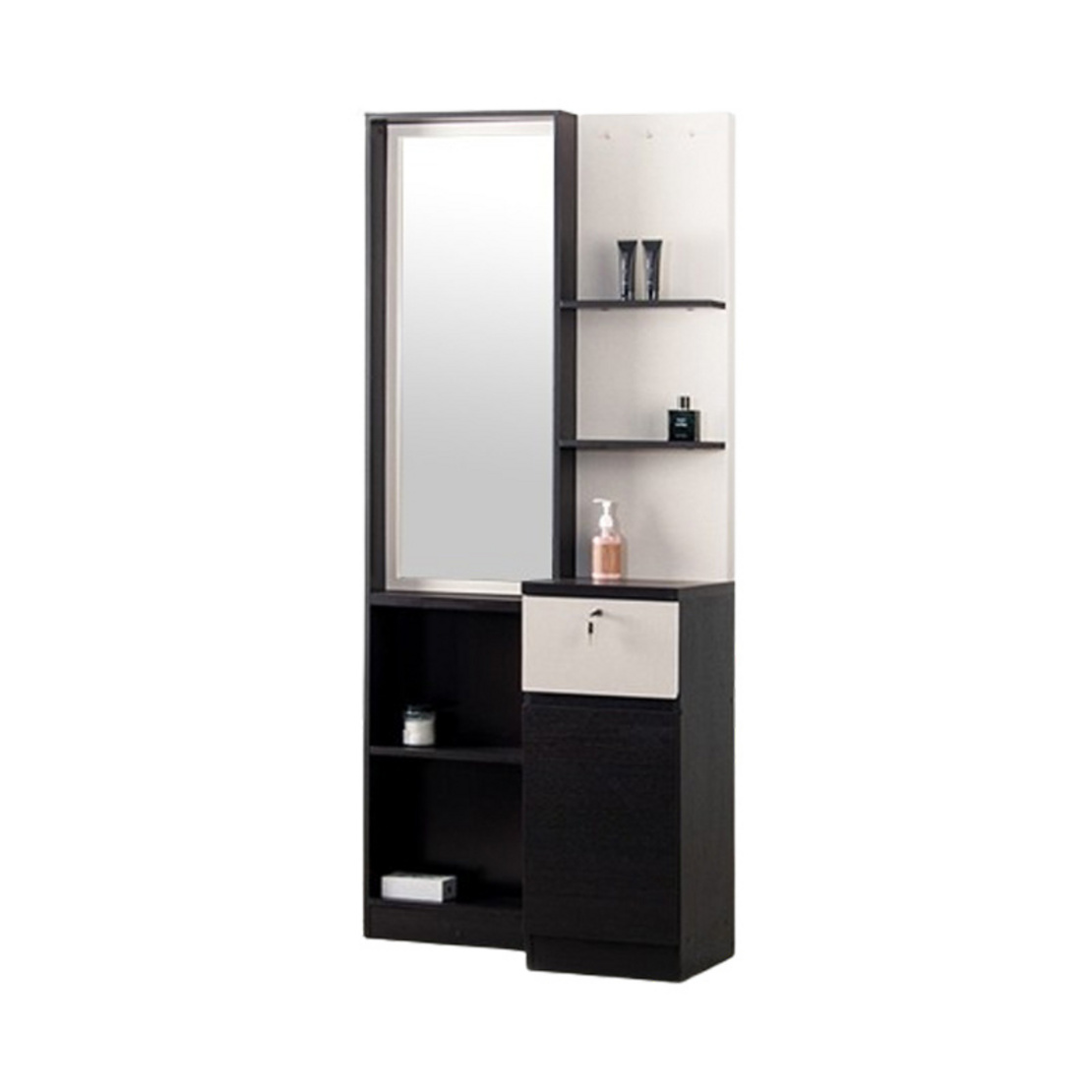 NARN-NARN โต๊ะเครื่องแป้ง โต๊ะแป้ง มีลิ้นชัก + ชั้นเก็บของ รุ่น CF294 (ประกอบแล้ว) | AllOnline