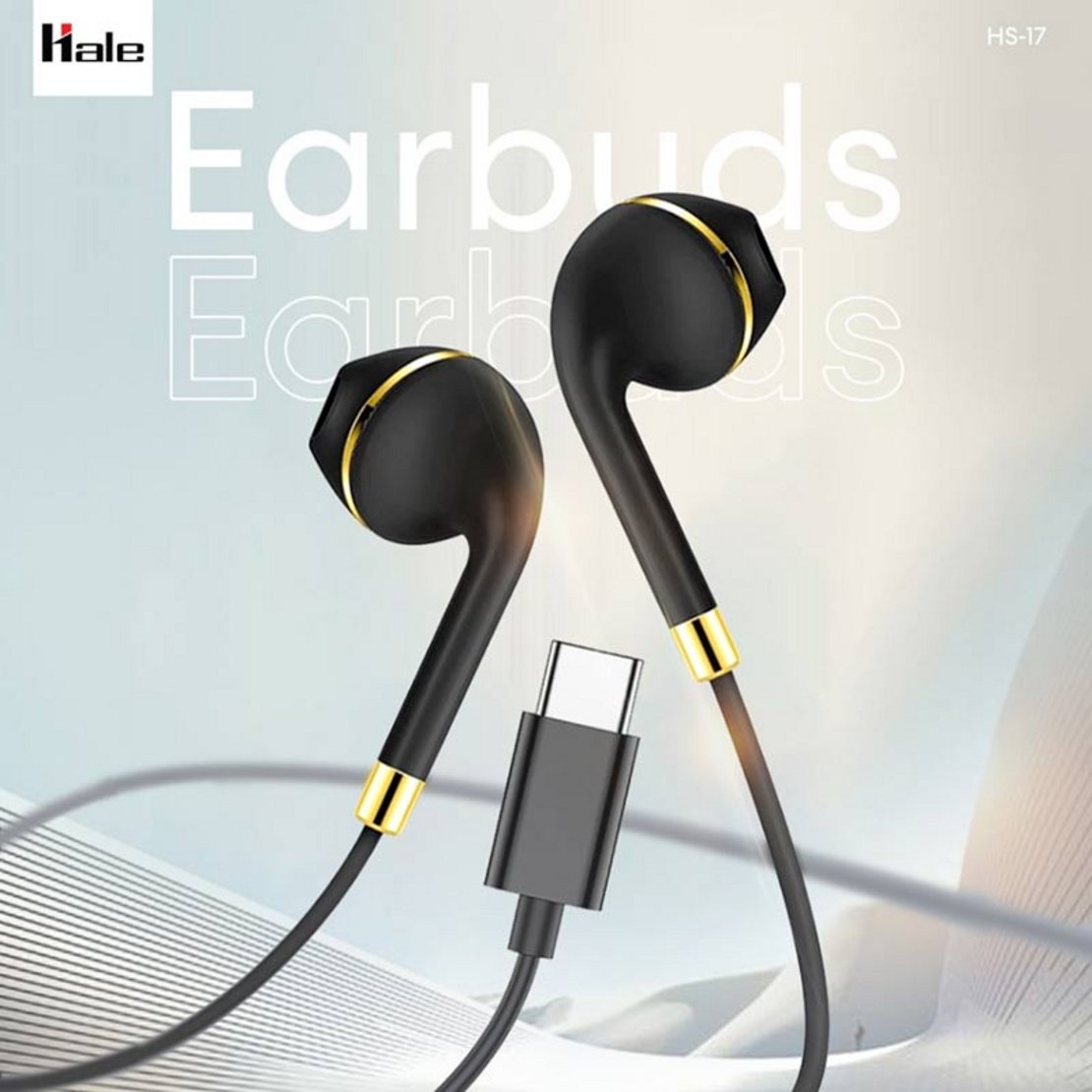 HALE HS-17 Wired Earphones Type-C | AllOnline