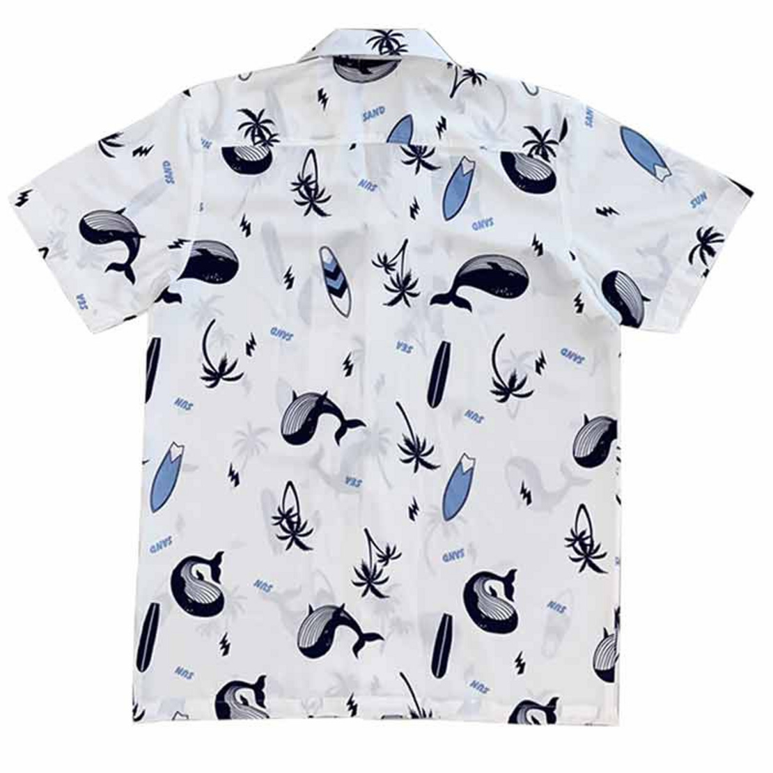 CHIC @ ME เสื้อเชิ้ตฮาวาย ลายปลาวาฬ | AllOnline