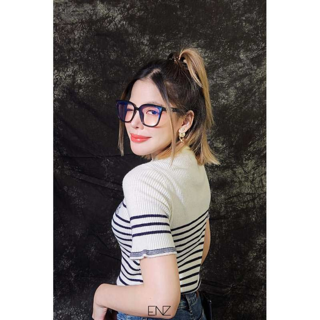 ENVISZO ES2024 Golden Dragon Limited Edition แว่นทรง Oppa เลนส์กันแดด UV100% | AllOnline