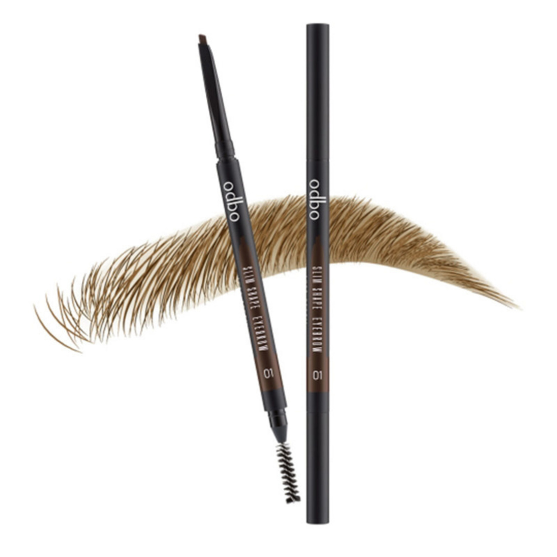 Odbo ดินสอเขียนคิ้ว Slim Shape Eyebrow Auto Pencil OD703 0.1 กรัม | AllOnline