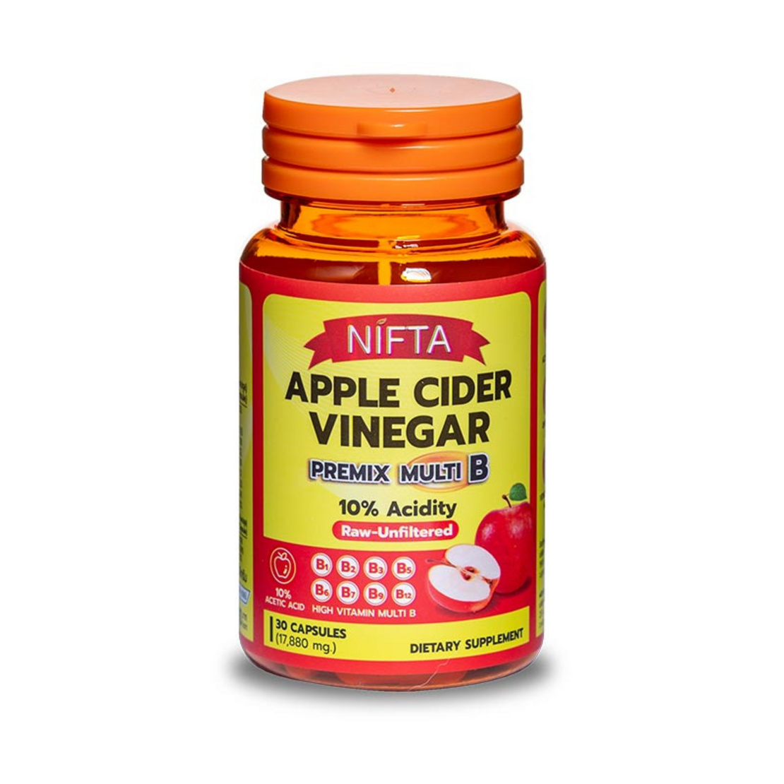 Nifta แอปเปิ้ล ไซเดอร์ วีเนการ์ พรีมิกซ์ มัลติ บี บรรจุ 30 แคปซูล | AllOnline