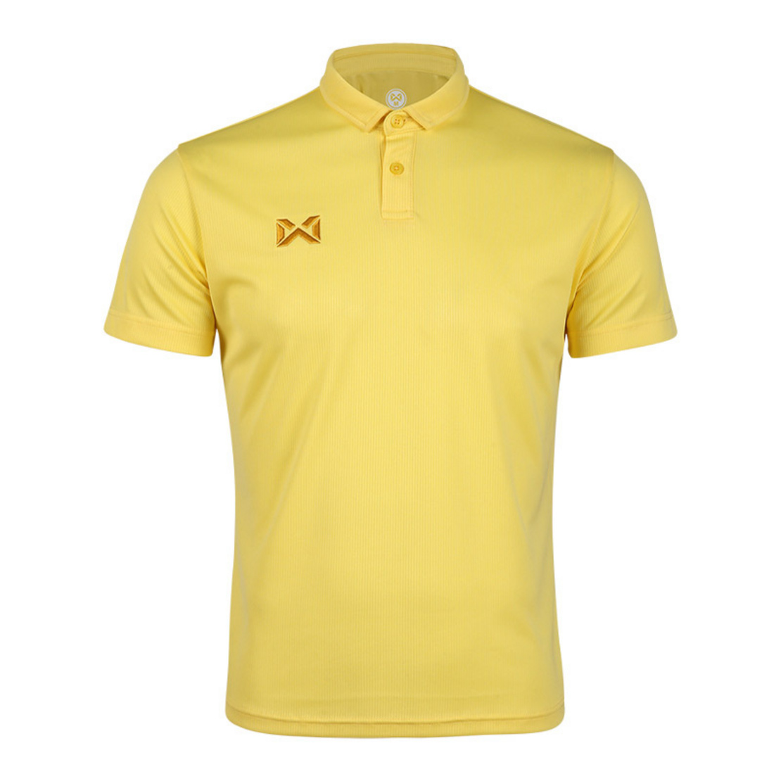 Warrix เสื้อโปโลสีเหลือง PIQUE POLO | AllOnline