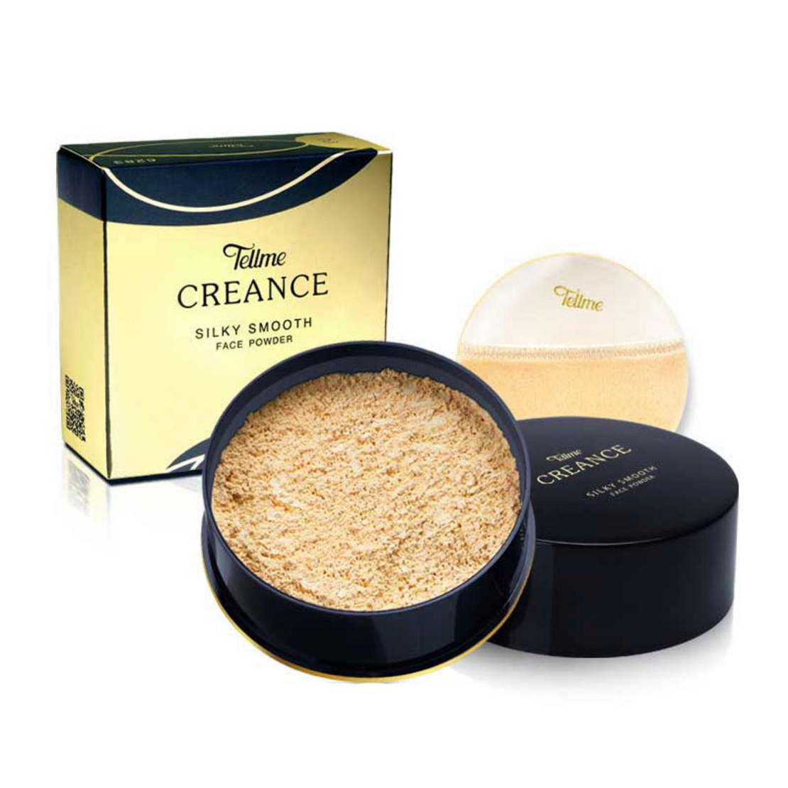 Tellme แป้งฝุ่น Creance Silky Smooth Face Powder 35 กรัม | AllOnline