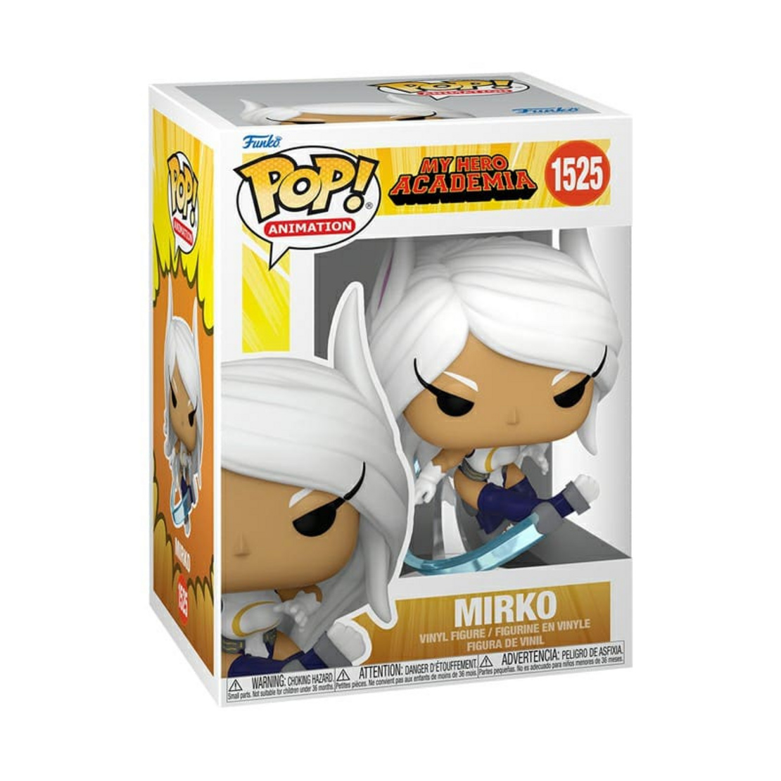 Funko POP! (75560) - Mirko (1525) POP! Animation : My Hero Academia ...